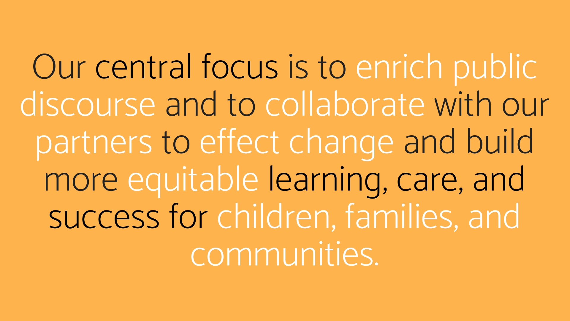 What is GEEC Research? | Greater Equity in Early Education and Care